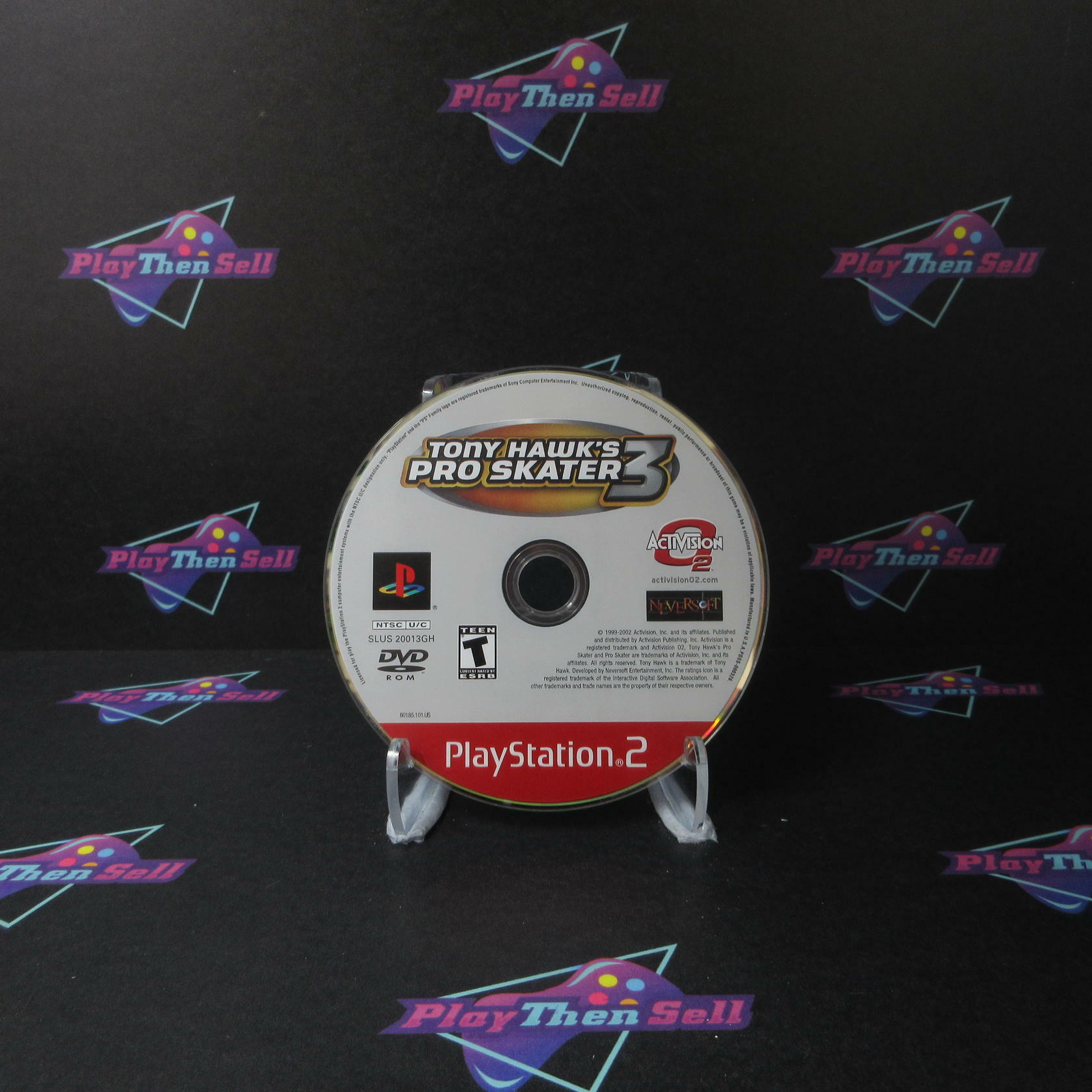 Tony Hawk's Pro Skater 3 GH PS2 PlayStation 2 Disc Only - Good – Play ...